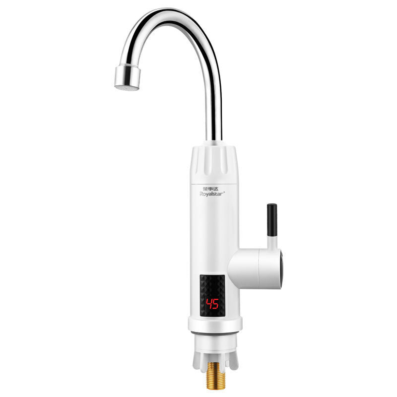 Electric Instant Water Heater Faucet Tap Kitchen Fast Heat Tap 360 Rot ...