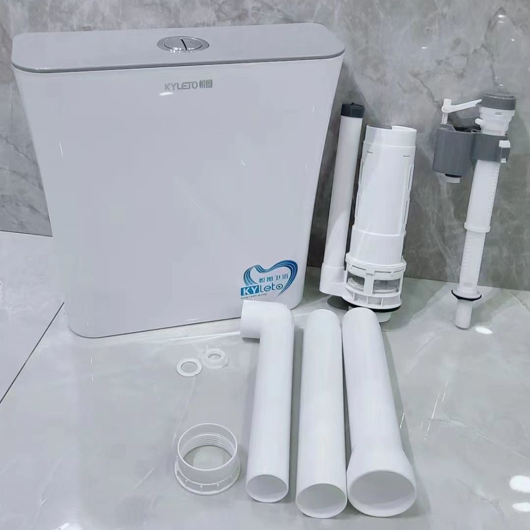 Flush tank Dual Flush Inclusive of Tank Connections & Extra Extens ...